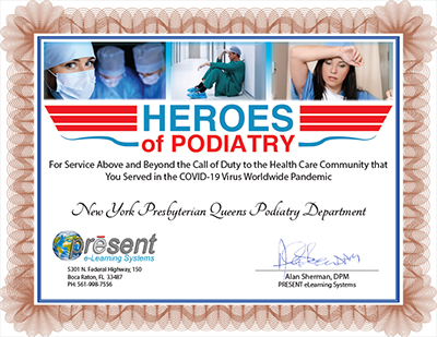 Heroes of Podiatry - Podiatric Residents go Above and Beyond at New ...