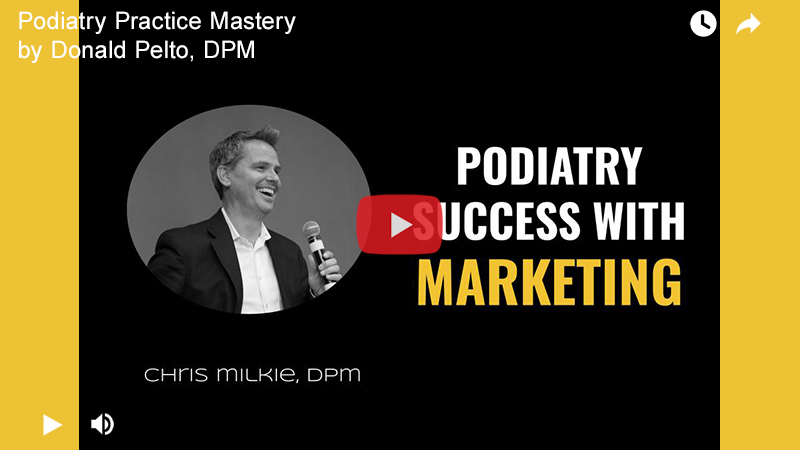 Don Pelto, DPM Interviews Chris Milkie, DPM About Successfully Starting ...