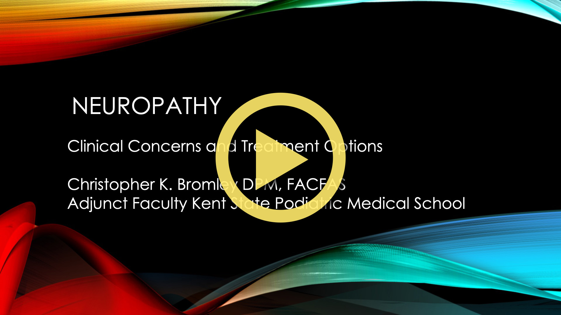 This Just In... NEUROPATHY - Clinical Concerns and Treatment Options