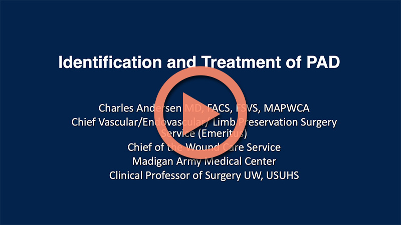 This Just In... - Identification and Treatment of PAD