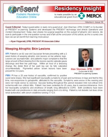 RI Vol. 4 - Issue 19 - You Make the Call: Weeping Atrophic Skin Lesions